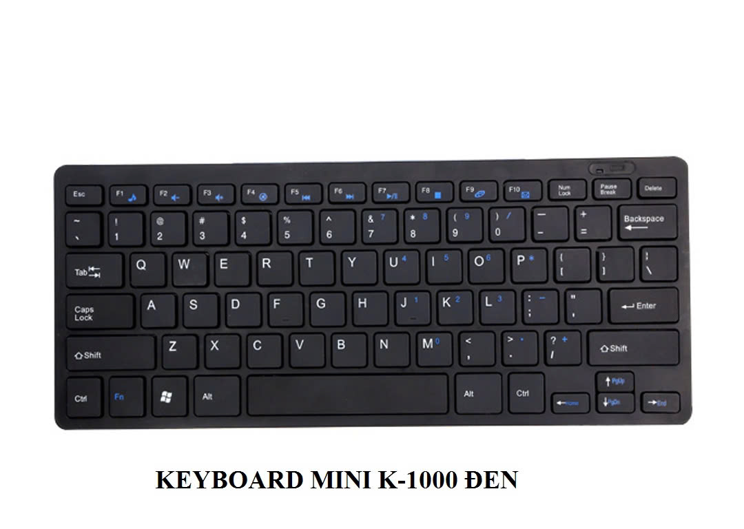 BÀN PHÍM MINI KB-003U MIKUSO (ĐEN) – Vi Tính Hiệp Thành